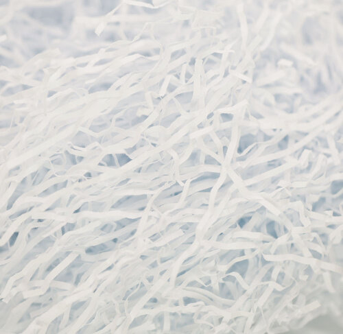 Гофрированный бумажный наполнитель ФиестаГифт, белый 2 мм, 100 г