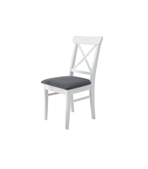 Стул Ингольф ПМ белый/графит