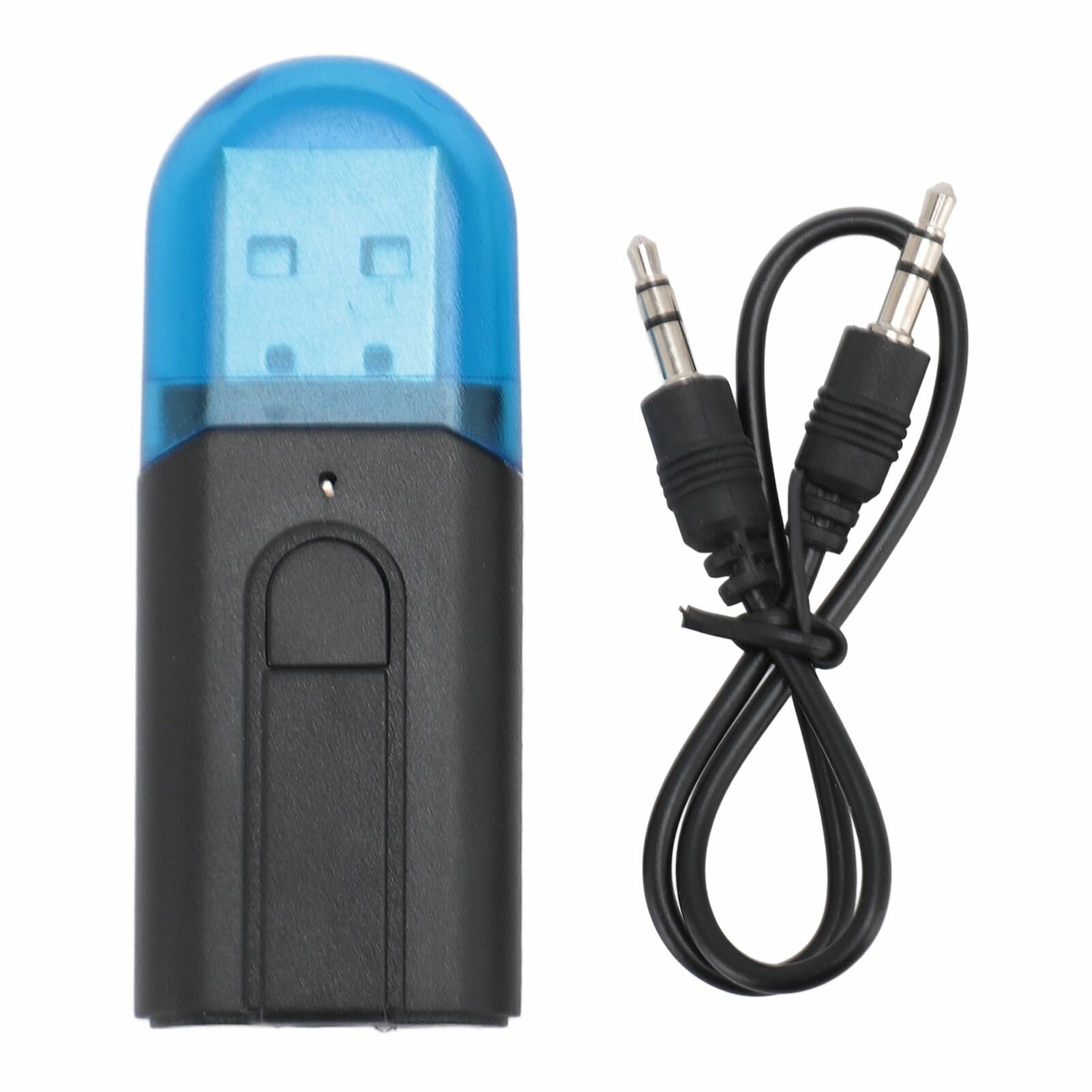 Авто Bluetooth 5.0 адаптер 2-в-1 (3.5мм AUX)