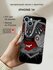Чехол на Apple iPhone 14 / Айфон 14 с принтом "Красная маска самурая"