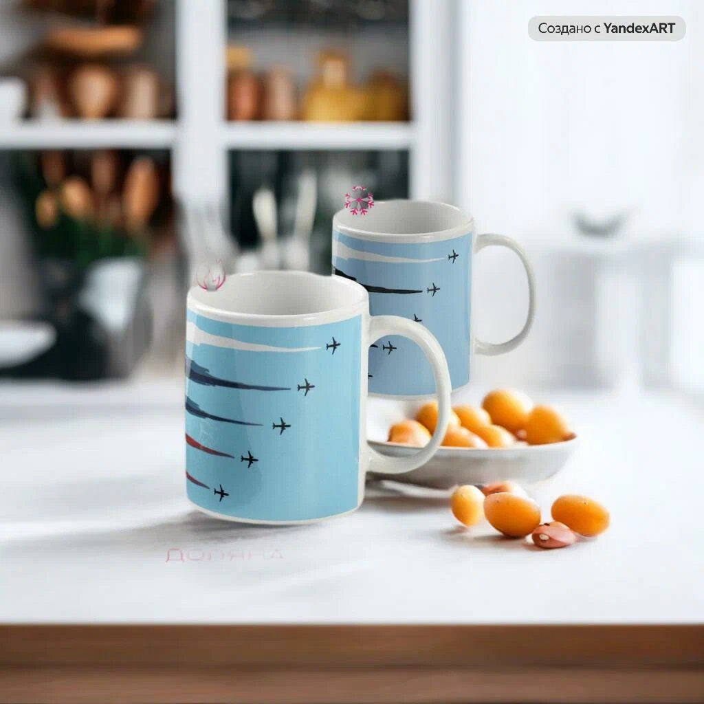 Кружка Доляна "Хамелеон", двойные стенки, для горячих напитков, черная