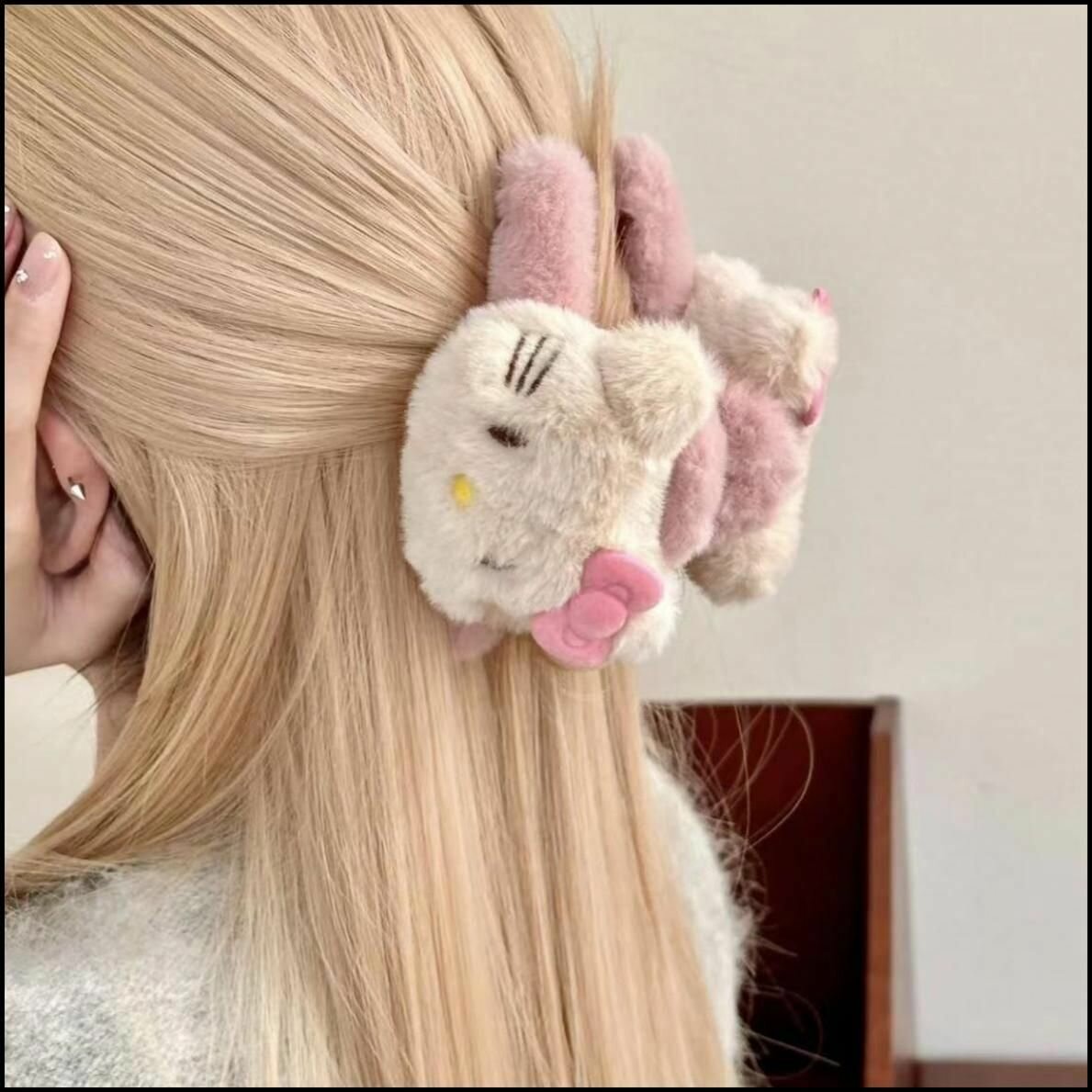 Hello Kitty Заколка-краб 1 шт.