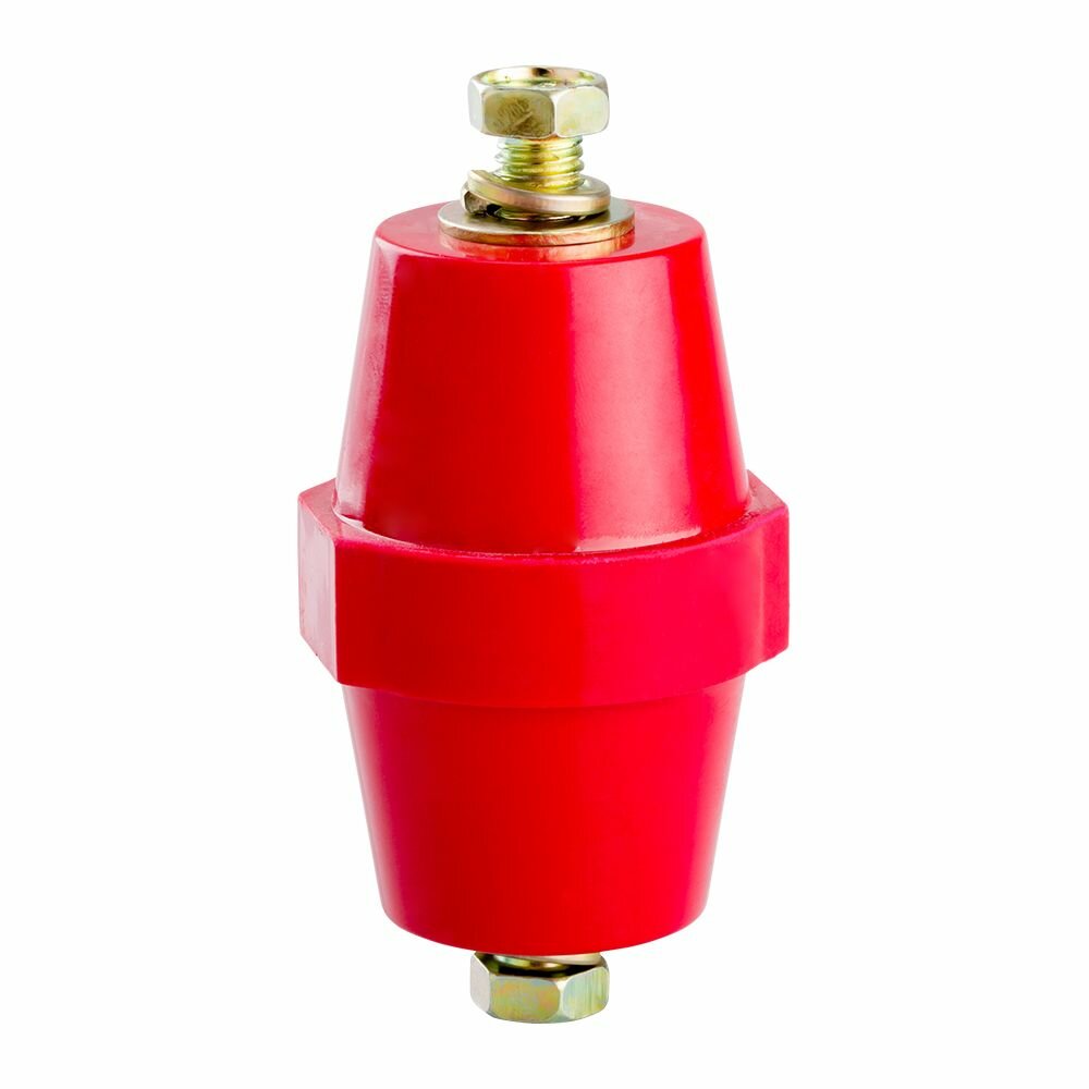 Изолятор силовой КЭАЗ с болтом SM76, М10, высота 76 мм