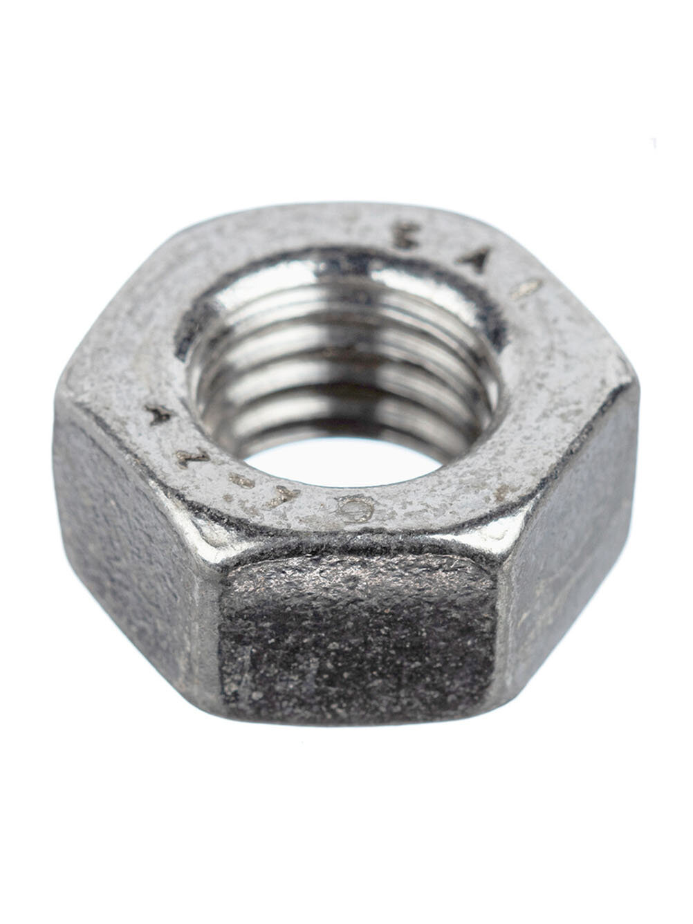 Гайка крепежная нержавеющая сталь М12 DIN 934 (10 шт.)