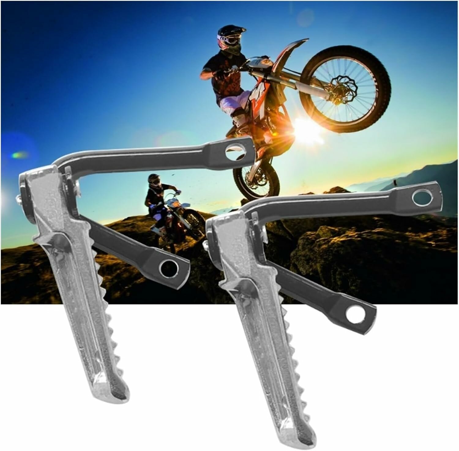 Эксклюзивные складные подножки эндуро