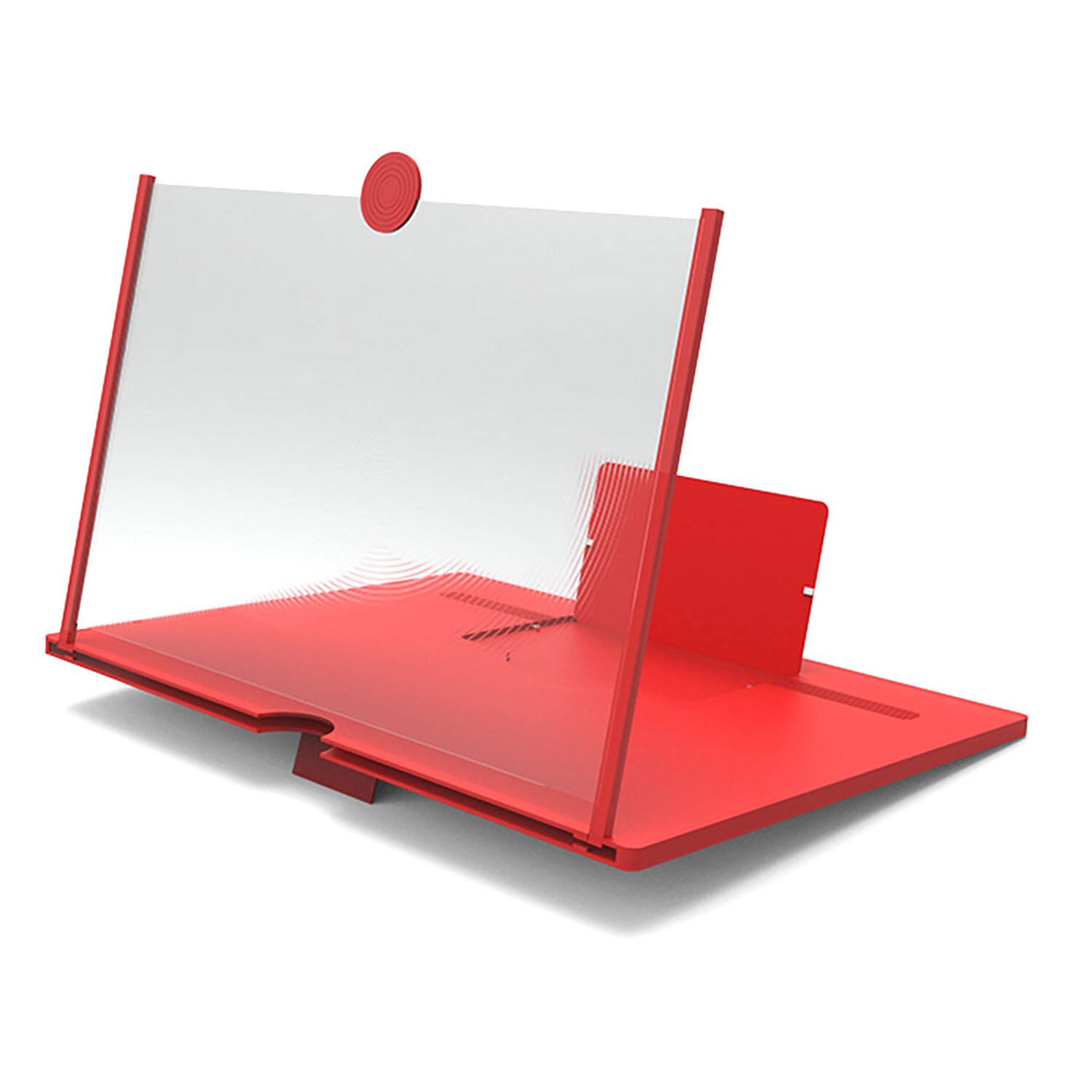 10/12 дюймовый телефонный экранный усилитель, подтягиваемый настольный кронштейн, увеличительное стекло, цвета: белый, черный, красный, размеры экрана: 12 дюймов, 10 дюймов, способ использования: подтягиваемый тип, материалы: ABS+линза Finnell,