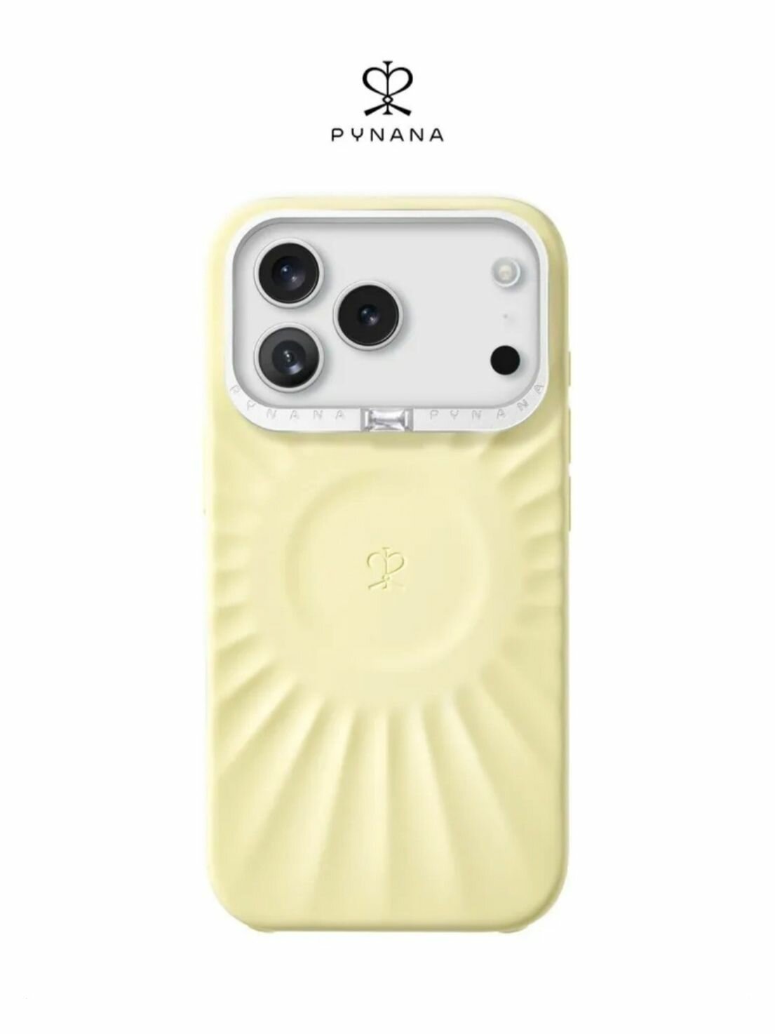 Чехол PYNANA Starlight Series, корунд , для iPhone 17 Pro Max, желтый