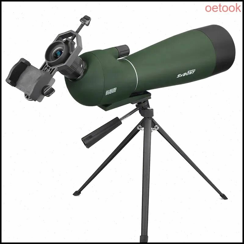 SVBONY SV28 25-75x70мм Зрительная Труба с Зумом с Настольным штвтивом и Держателем для телефона