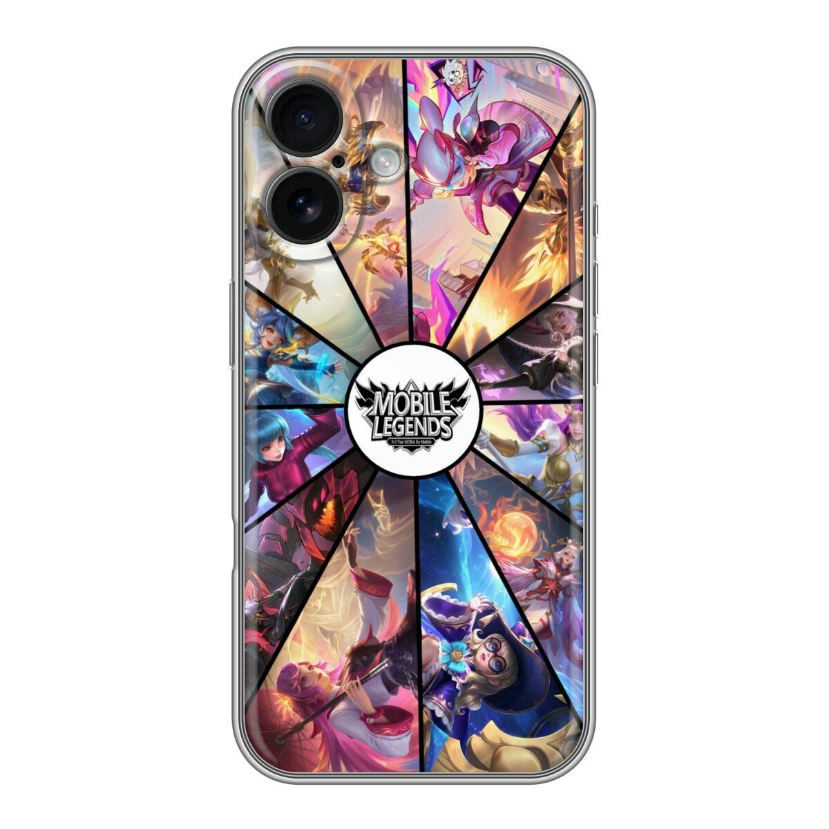 Чехол для Iphone 16 с принтом для мальчиков Mobile Legends (Айфон 16) — фото 1