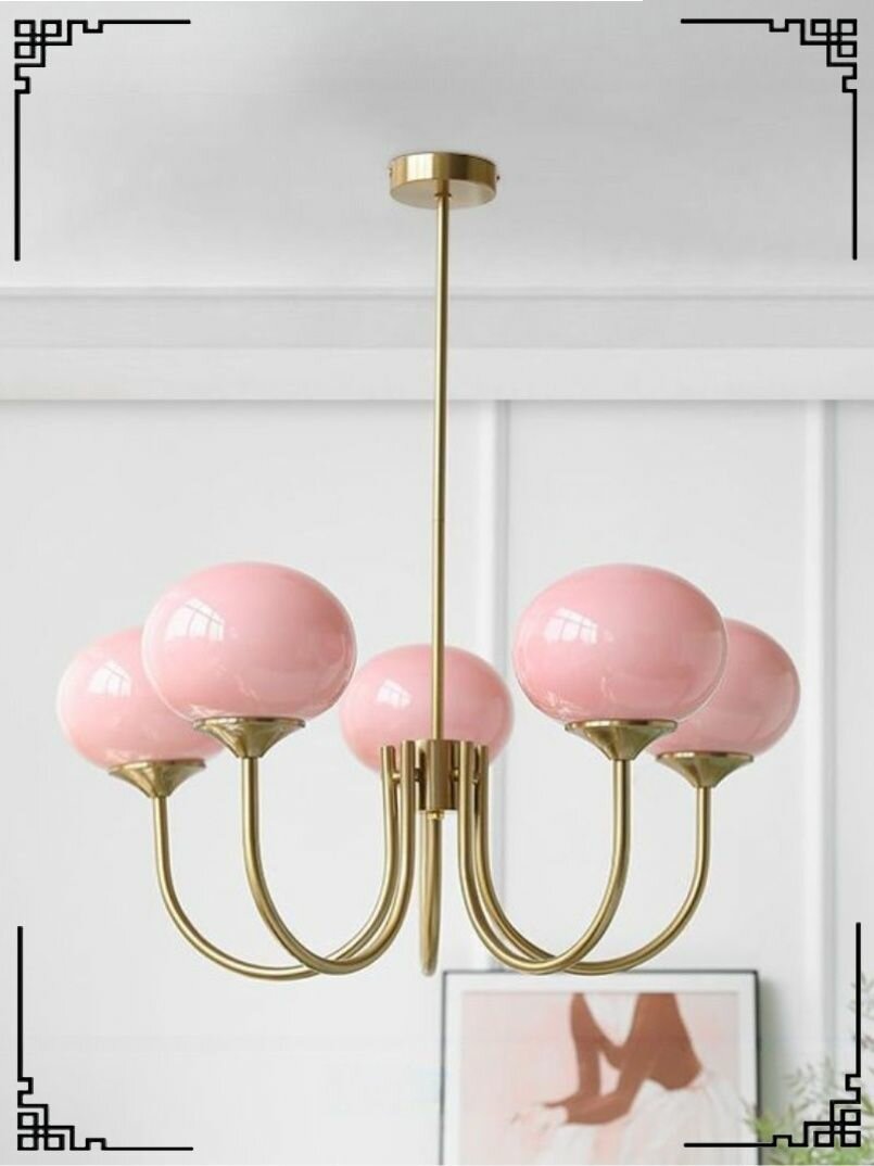 Люстра, E27, 60 Вт