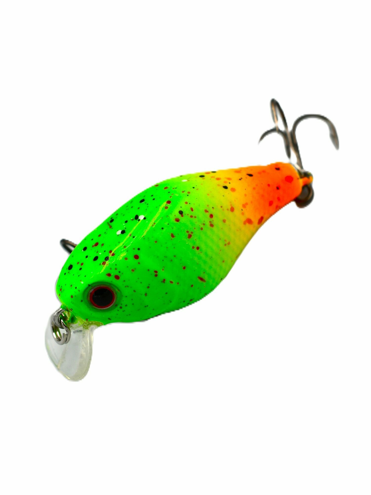 Воблер Jackall Chubby 38F Плавающий (Floating) для ловли на мелководье, глубина 0.5 м, длина 38 мм, вес 4 г, Crankbait