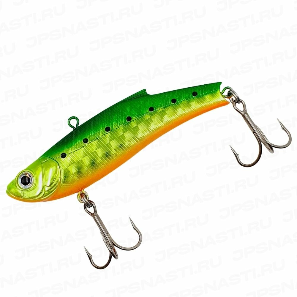 Японские вибы для рыбалки Bassday ORC Range Vib 70ES, 15 г, TS-16 / Ратлины для ловли судака, форели, щуки