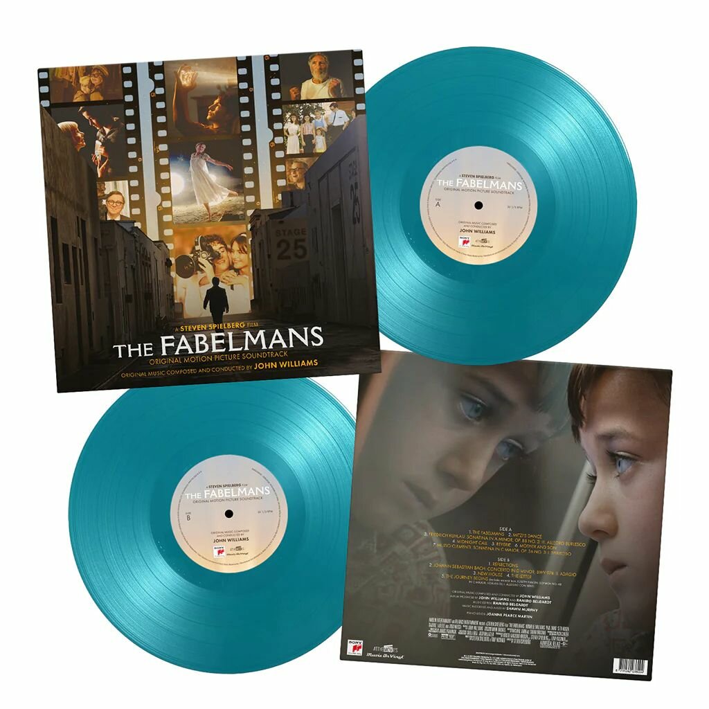 Виниловая Пластинка John Williams - The Fabelmans /> Vinyl, LP, Album, Limited Edition, Numbered, Turquoise