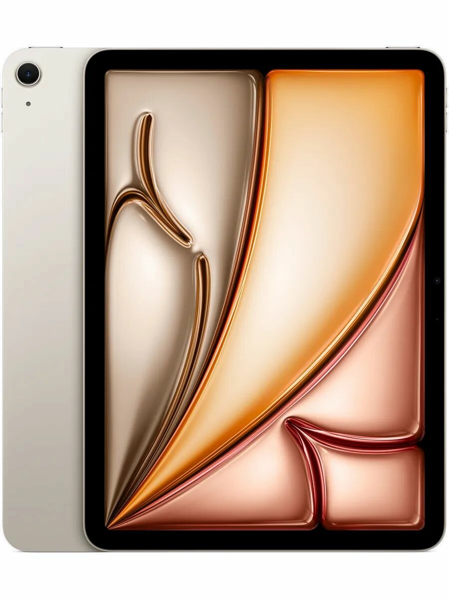 11" Планшет Apple iPad Air 11 2024 M2, 1 ТБ, Wi-Fi + Cellular, starlight