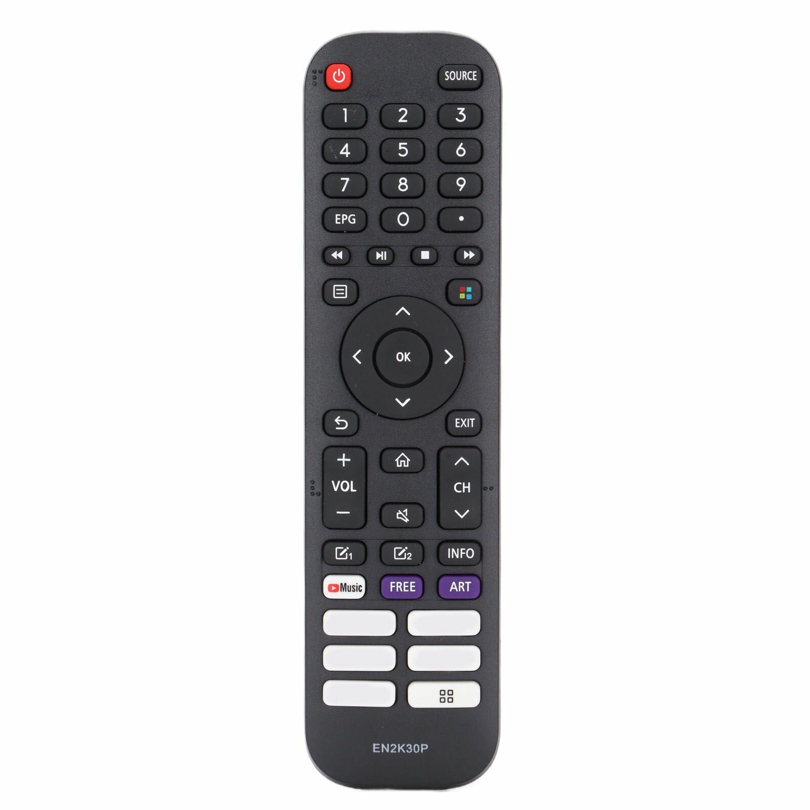 Пульт ДУ EN2K30P для ТВ Hisense 43H77G, 43V6G, 43A60G