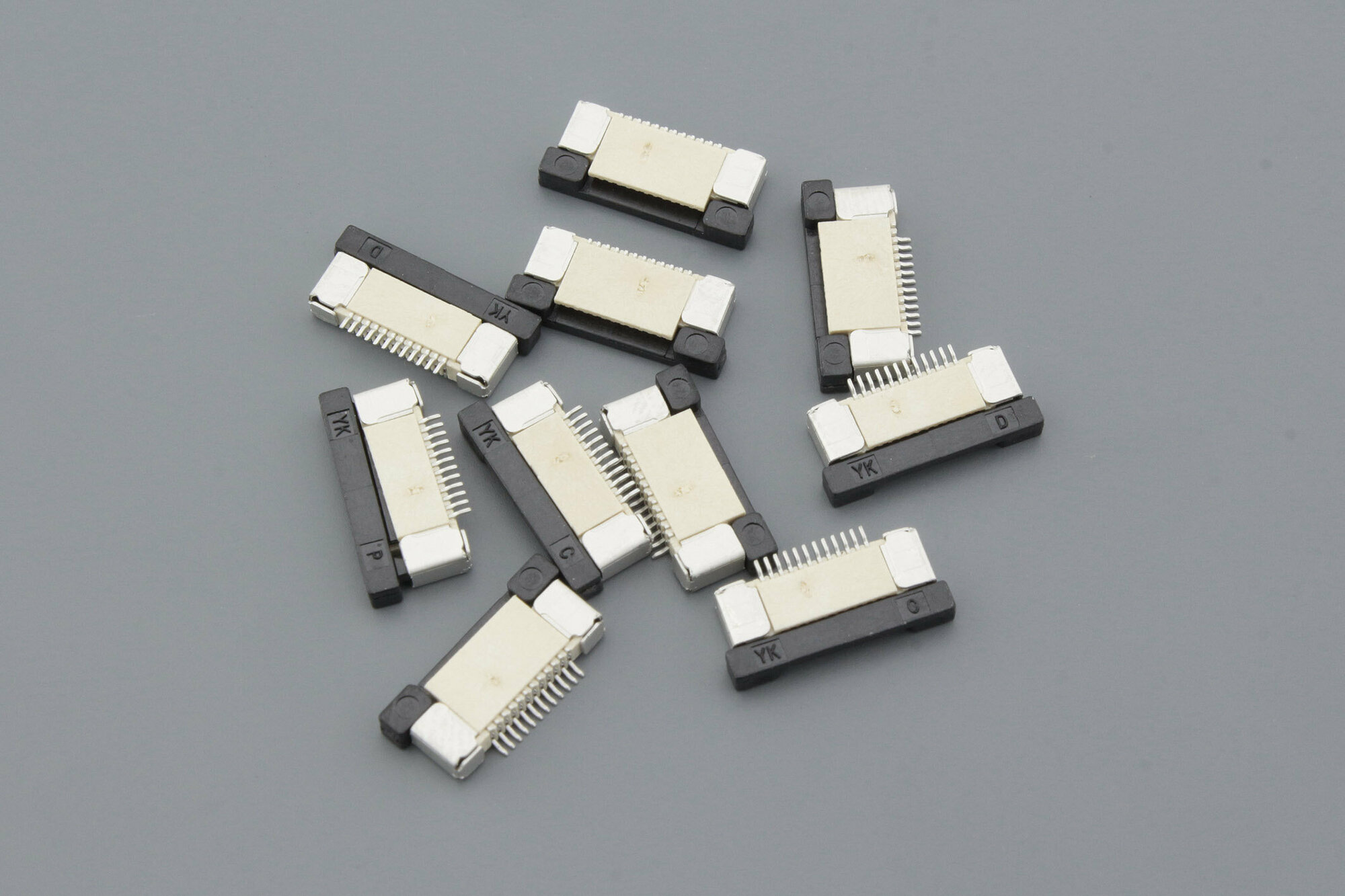 Разъем FPC Half Coverage Top Contact 0.5K-BS-12PWB 12 pin высота 2мм шаг 0,5мм 10 шт