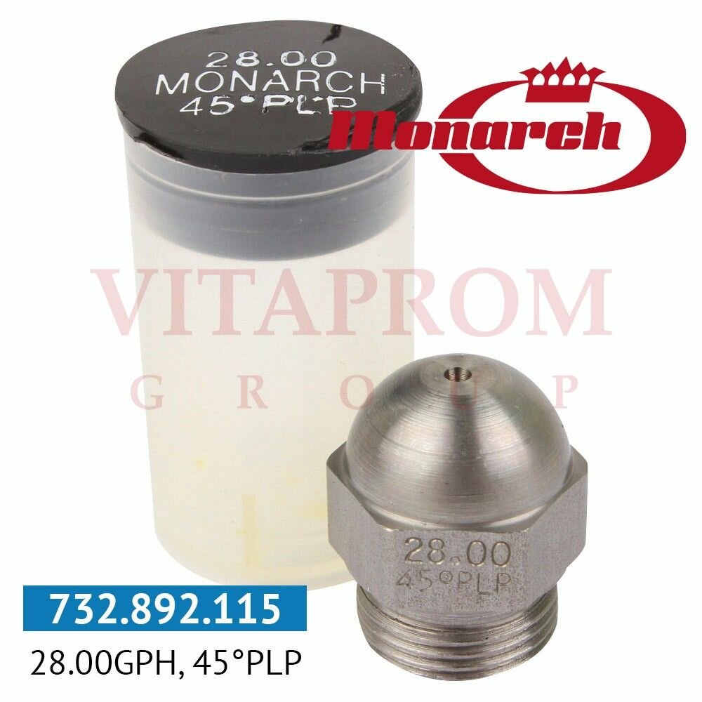 Форсунка Monarch 28.00GPH, 45PLP