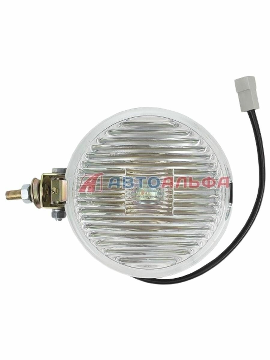 Фара противотуманная 24В белая круглая КАМАЗ, маз, газ Освар