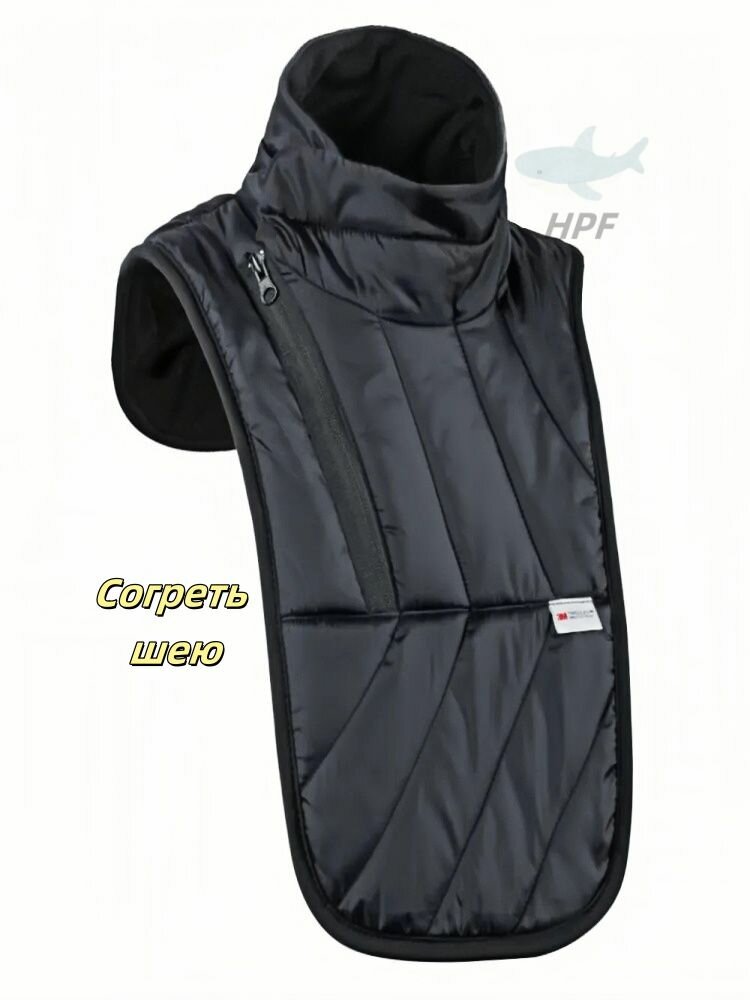 Мотозащита (бафф/маска) на шею и грудь из полиэстера для мотоцикла, снегохода и велосипеда — защита от ветра и холода, унисекс