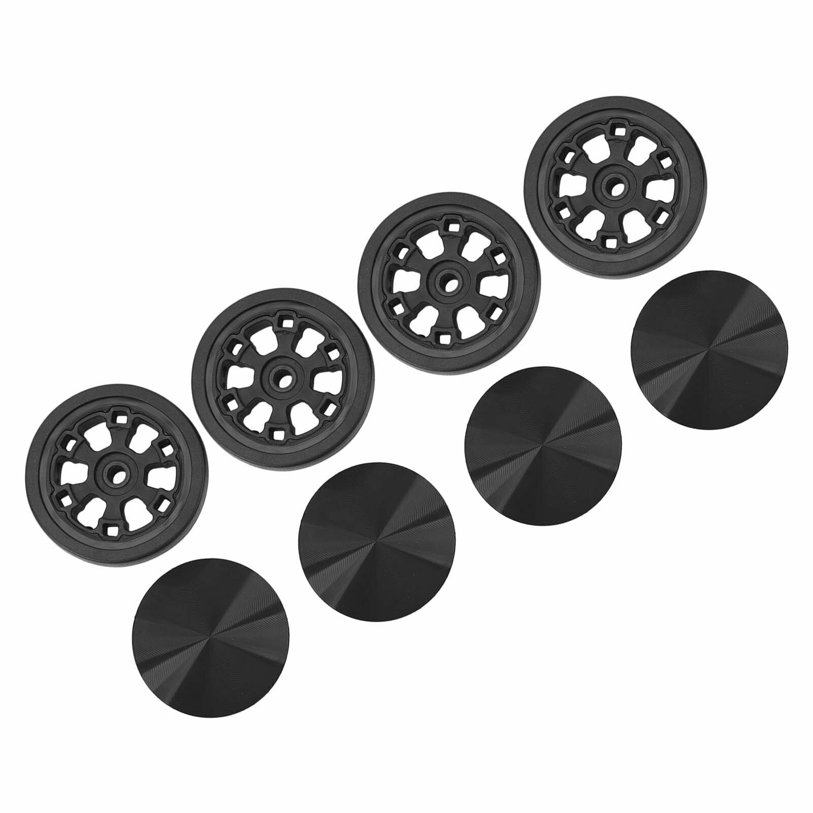 Легкие универсальные колесики для чемоданов с тихим ходом, заменяющие ролики для багажа