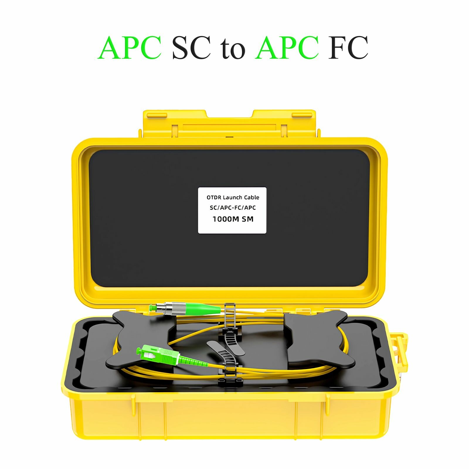 Кабель для интернет-соединения FC/FC, SC, 150 м, шоколадный