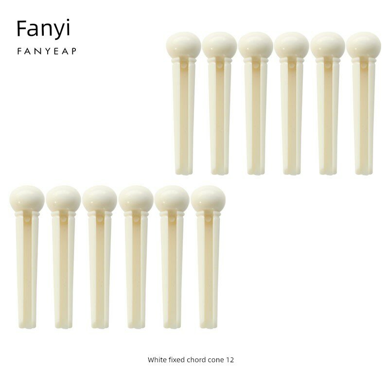 Крепление струн A1ZOQ001 - черно-белые крепления для струн акустической гитары, аксессуары для фиксации струн,