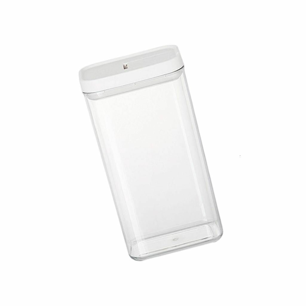 Герметичная банка для хранения закусок на кухне из прозрачного пластика и акрила для пищевых продуктов-1200 мл