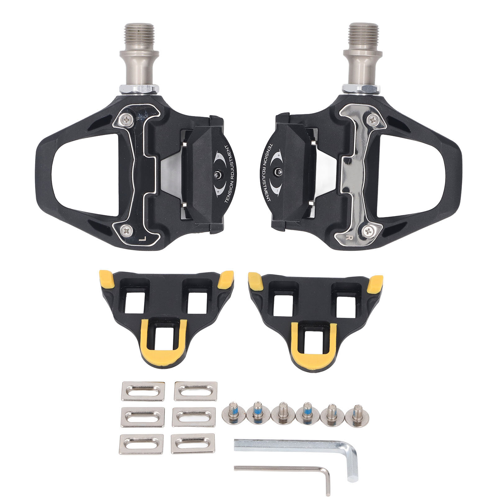 1 пары велосипедных педалей с заменой педали педали с нейлоновым волокном.