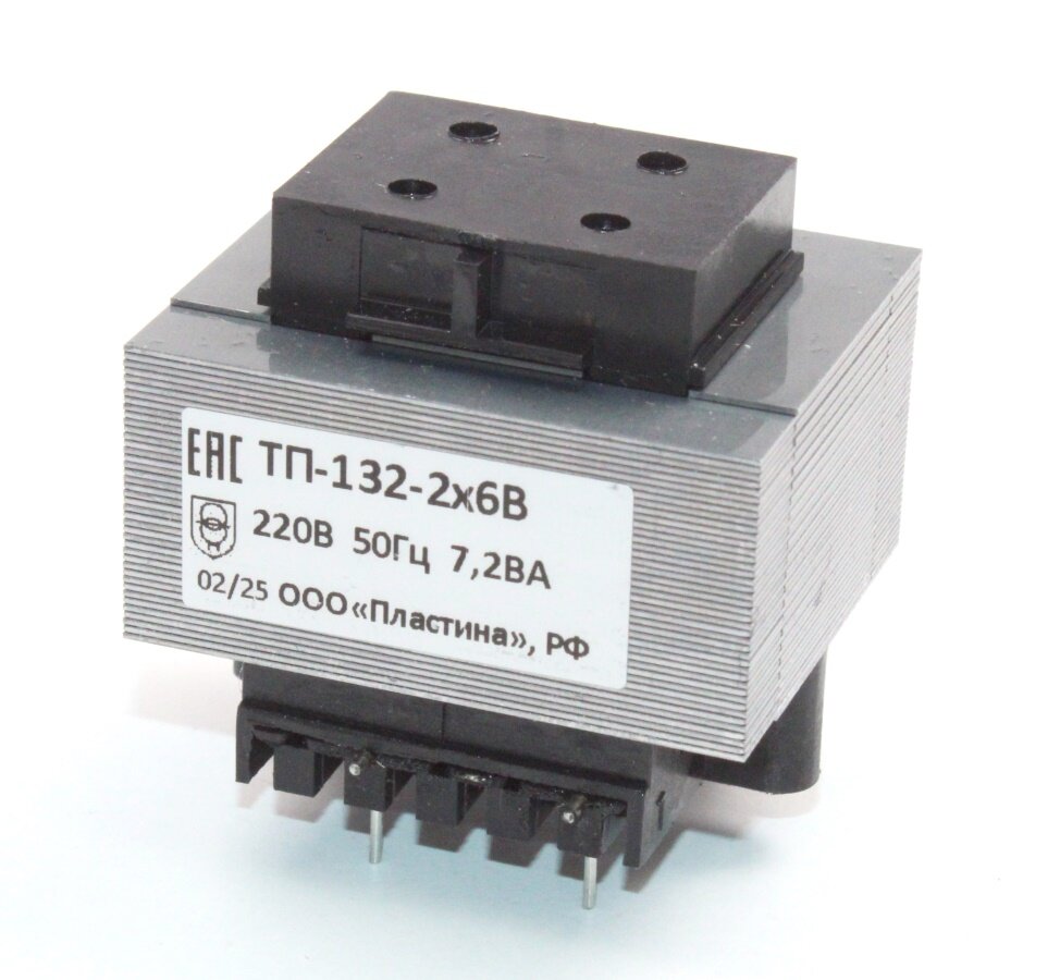 Трансформатор силовой ТП-132 (7,2 Вт) 2*6В хх