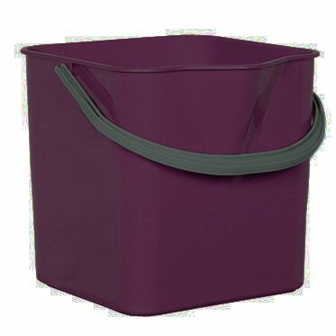 Ведро для мытья пола 25 л фиолетовое