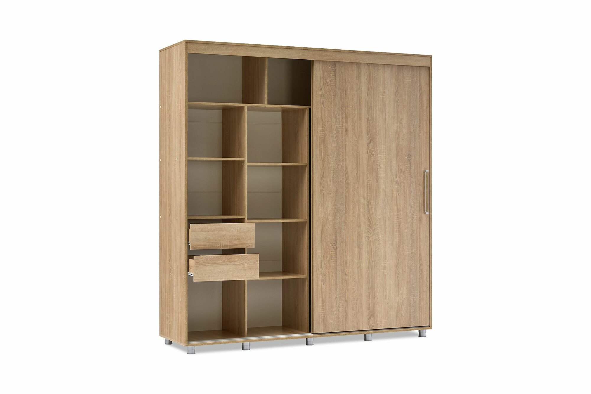 Шкаф-купе Комфорт-12 Прайм дуб сонома светлый