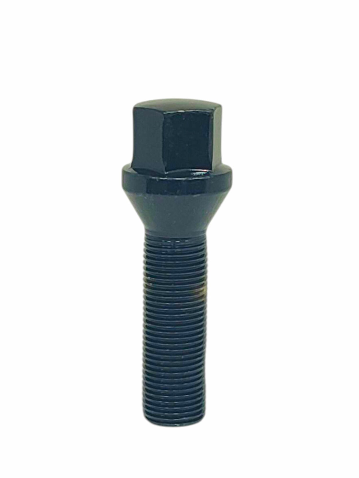 Болт М14х1,25х42 конус, ключ 17мм, черный C17F42BC