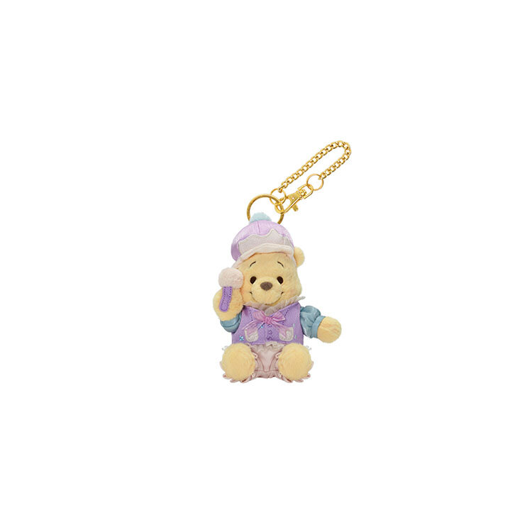 Disney x DISNEYLAND 2025 Halloween Winnie The Pooh And Friends Cute Plush Pendant 11.5cm Height Shanghai Disney null