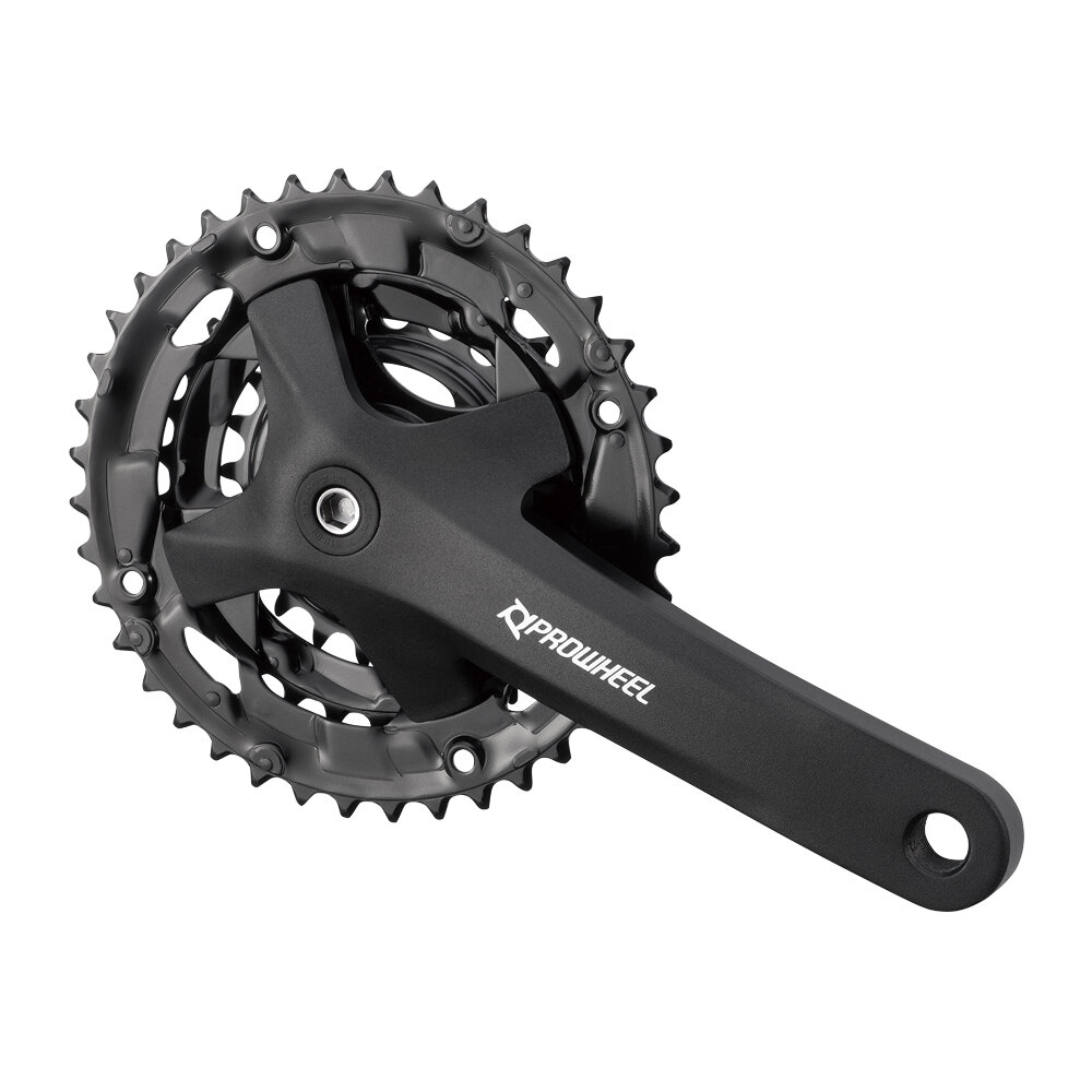 Система Prowheel MTB 3х9S, 40-30-22T, сталь, защита, 175, алюм, Chainline 50, кв под 124,5 черн.