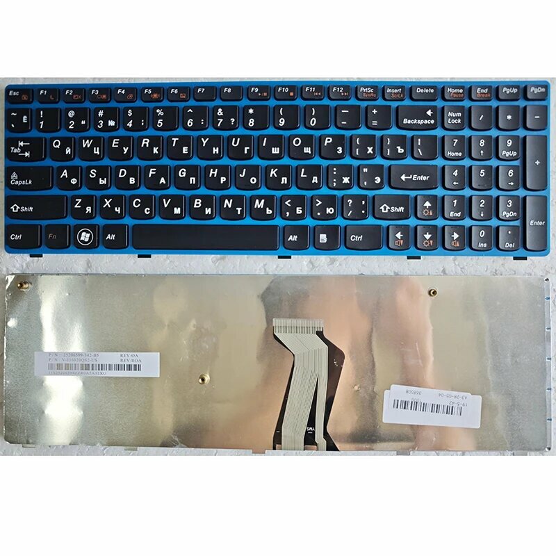 Новая клавиатура для ноутбука Lenovo B570 B575 B575E B580 B580A B590 V570 V570A V570C V570G V580 Z570 Z575