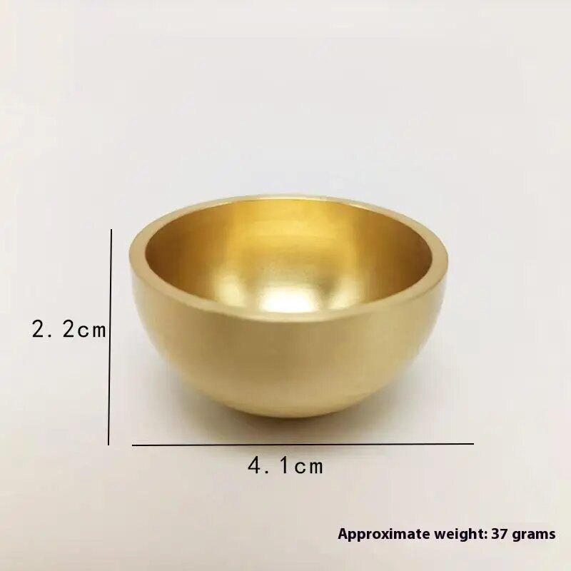 Поющая чаша из латуни A1, 4.1x2.2 см, 37 г