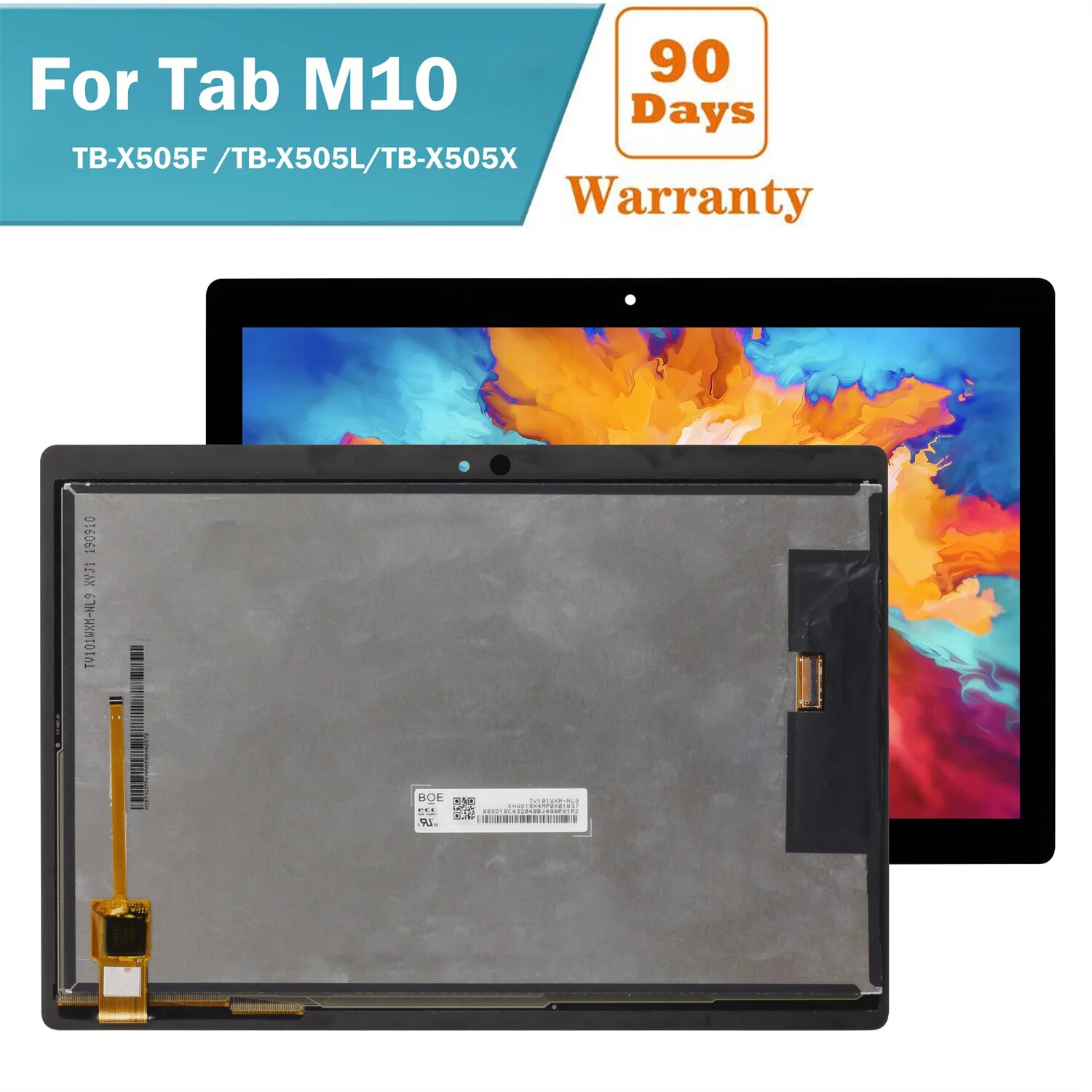 10,1 "для Lenovo Tab M10 HD TB-X505F TB-X505L TB-X505X TB-X505 ЖК-дисплей с цифровым преобразователем сенсорного экрана, запасные части