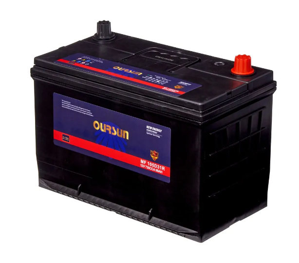 Аккумулятор автомобильный OURSUN JIS MF105D31R 90Ah 730А ПП (306х173х225) D31R 306x173x225