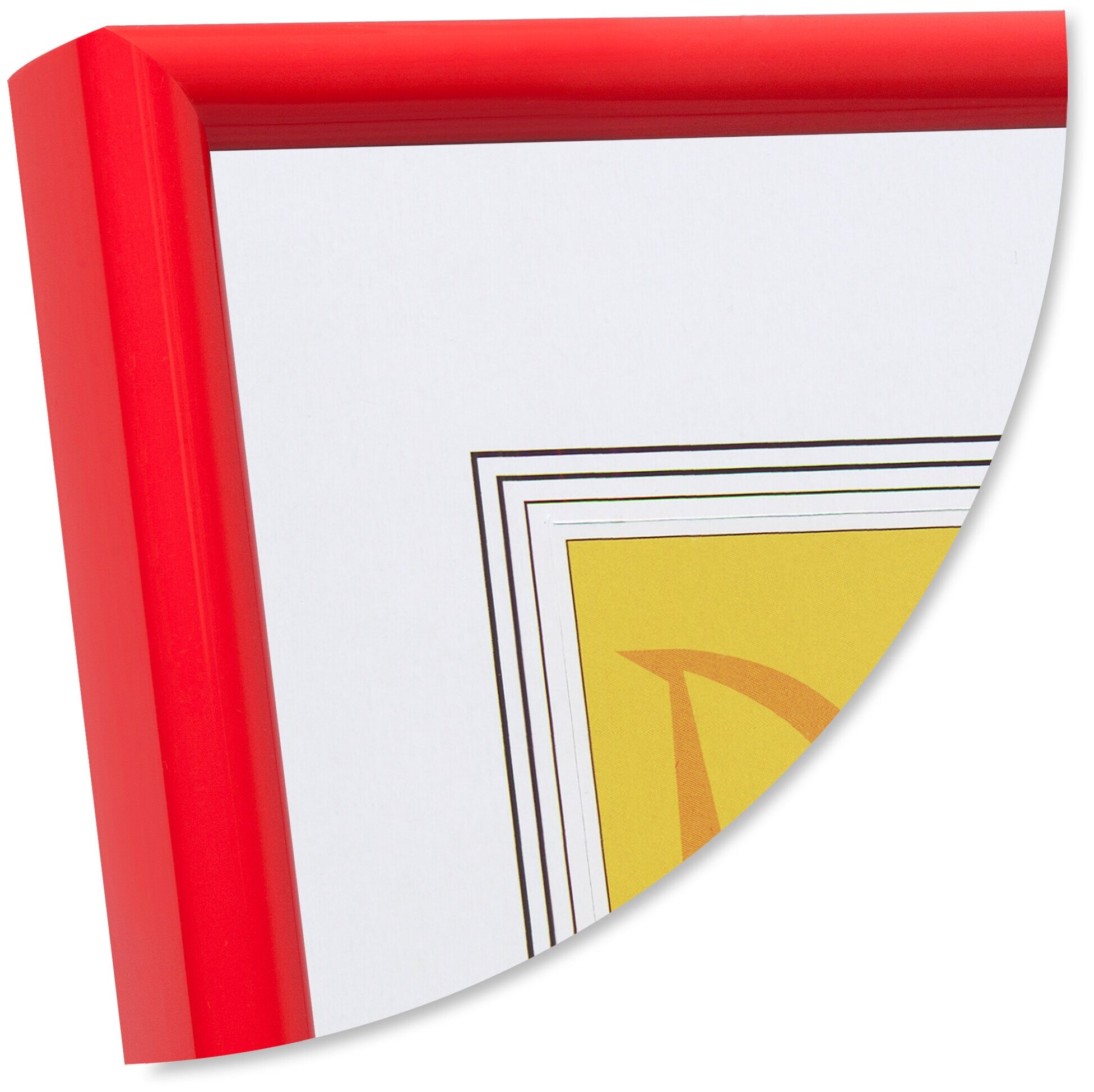 Рамка для фотографий Hofmann 21x30 (A4) 45-R Decora красная