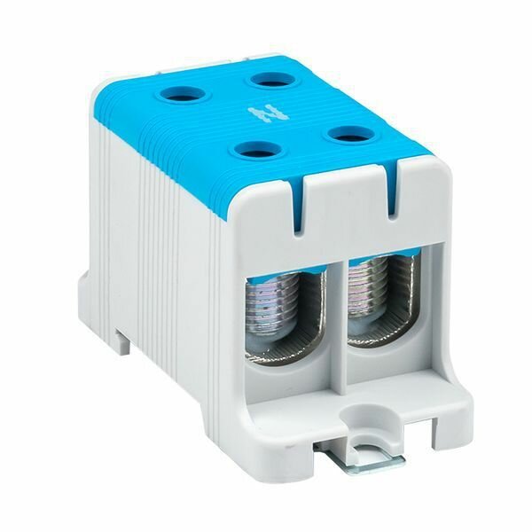 Клемма силовая вводная двойная КСВ 16-95кв. мм син. EKF plc-kvs2-16-95-blue