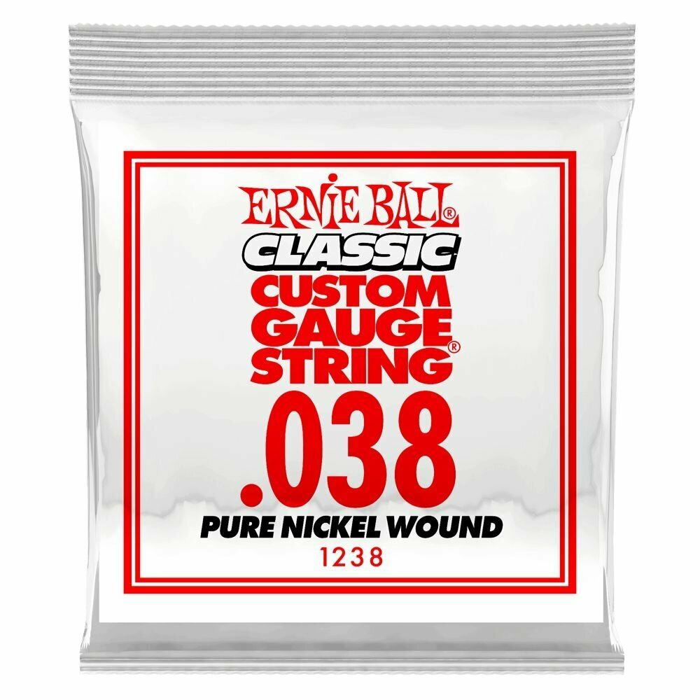 Одиночная струна для электрогитары Ernie Ball 1238