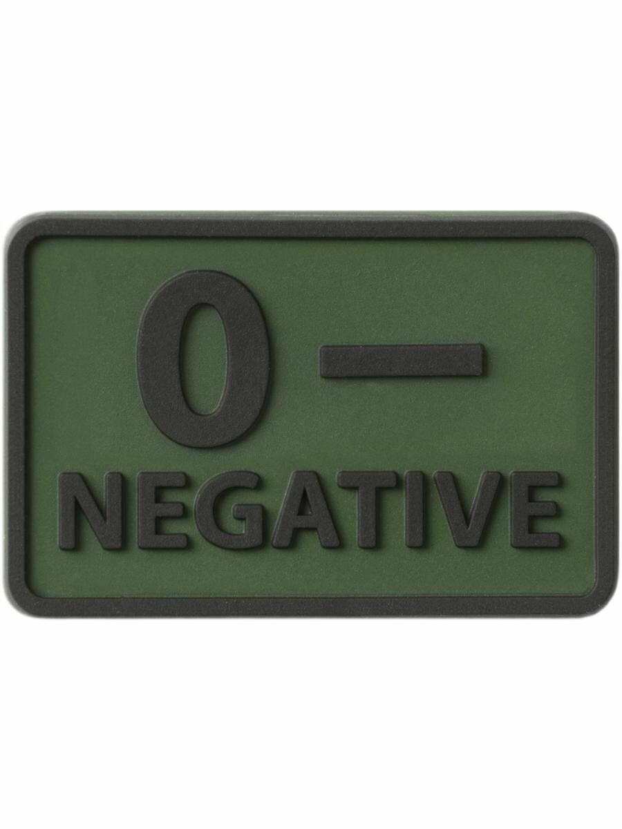 Патч Helikon-Tex Группа Крови 0(I)/Rh-, Olive Green