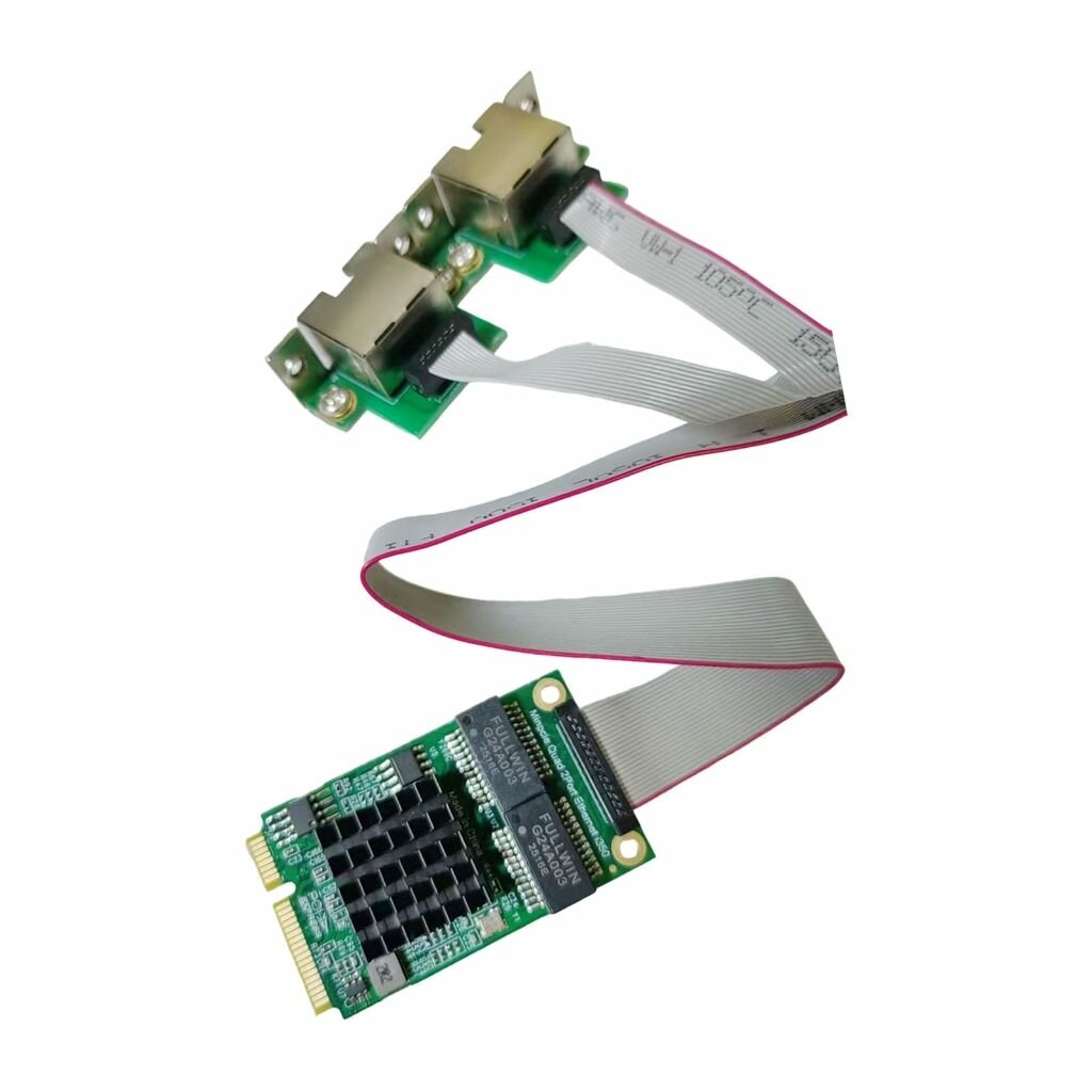 Двухпортовая гигабитная сетевая карта MINI PCI E сетевой адаптер I350-отдельная головка