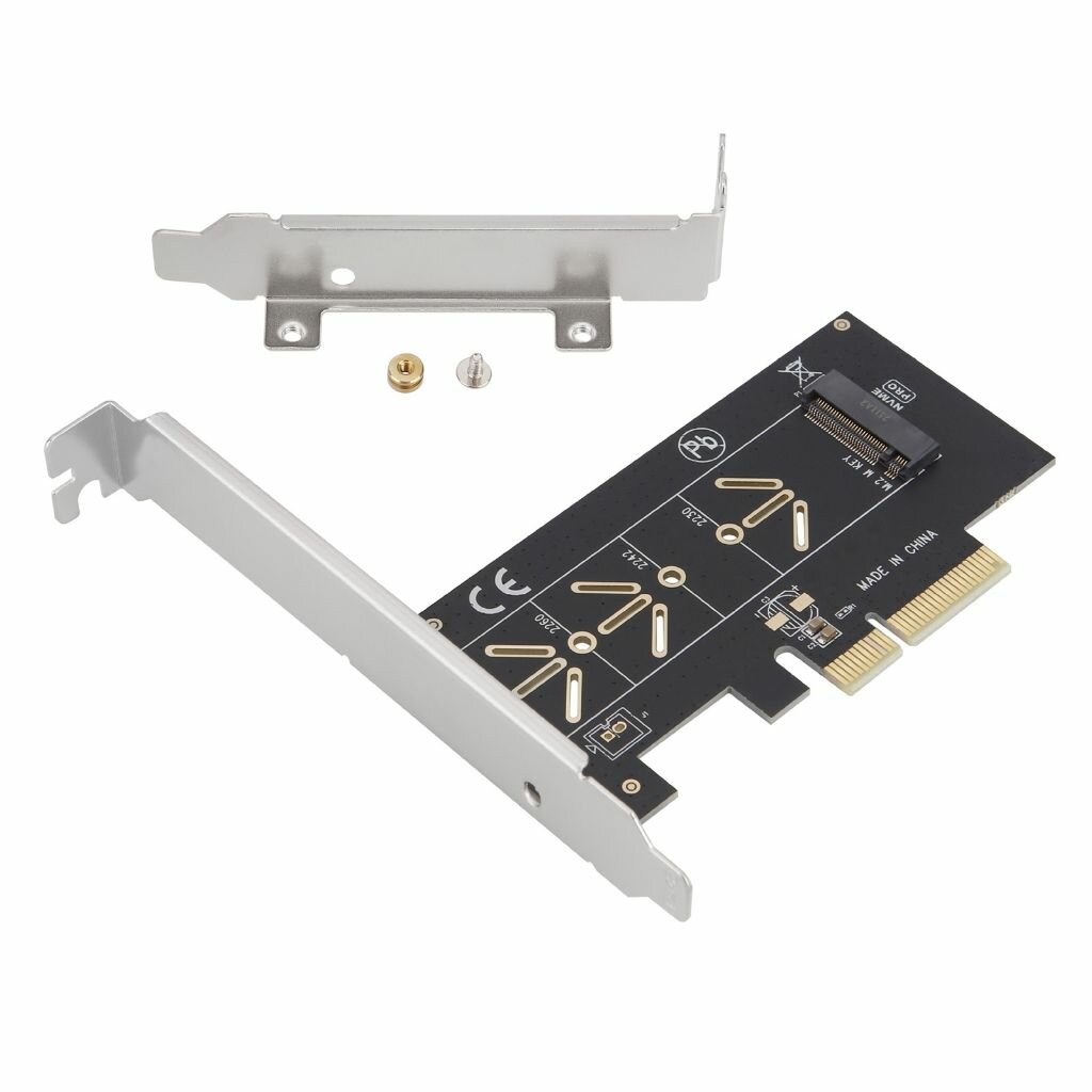 PCIex4 для NVMe / M.2 Карты преобразования NGFF (M Key)