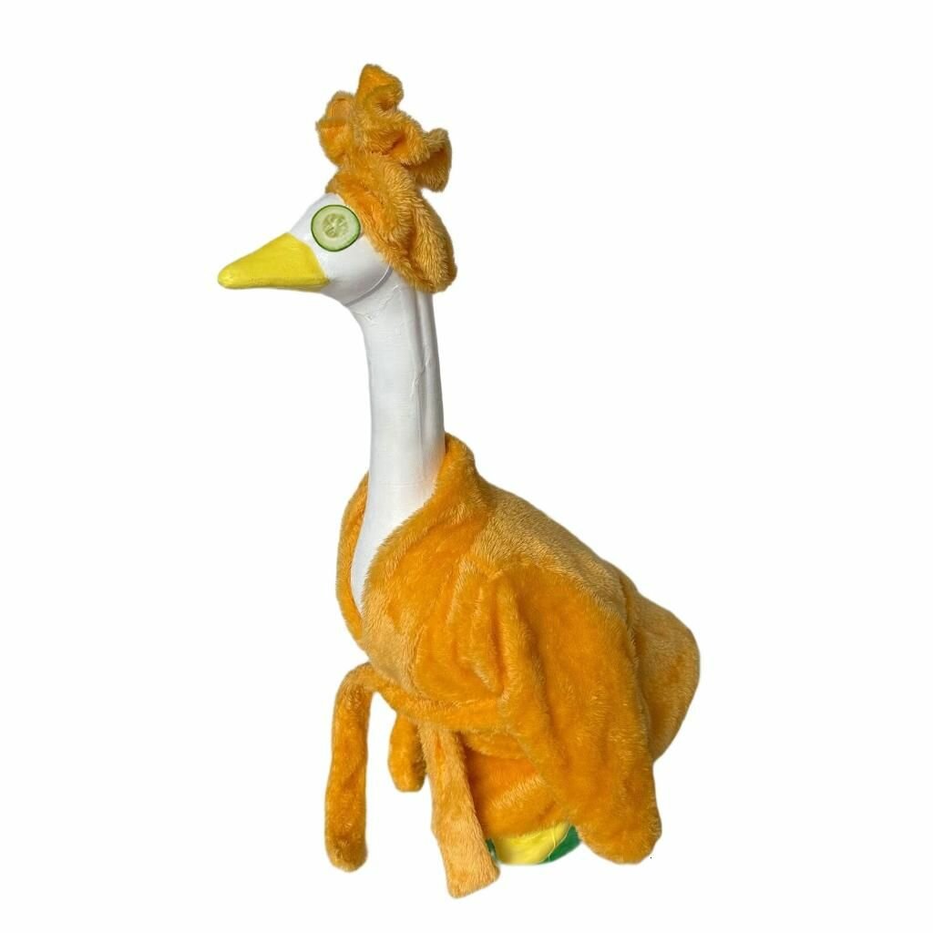 Прочный флисовый костюм гуся для украшения вечеринок на Хэллоуин осенью