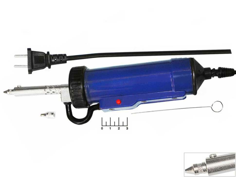 Паяльник 220V 30W отсос закрытый ADT-03