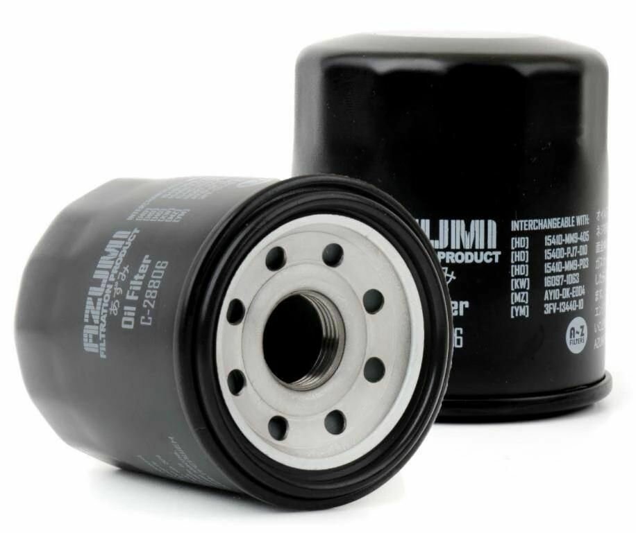 Фильтр масляный Azumi C28806 Honda Life 0.7 2003-, Honda Life 0.7 2001-2003