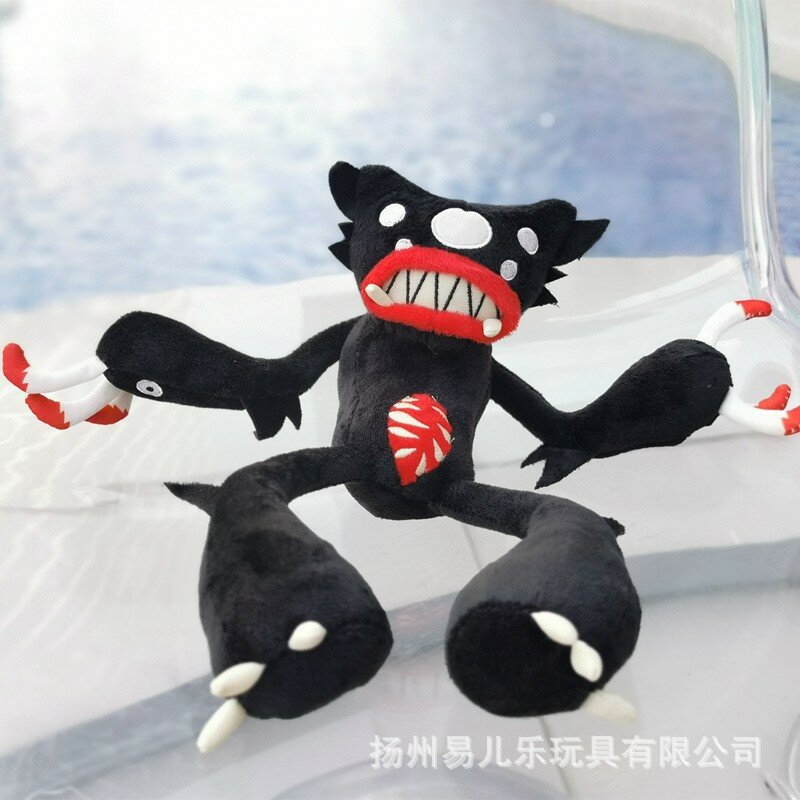 Трансграничная игрушка с маком Бобби с длинными ногами Мама и папа Сын Кукла Черный паук Монстр Плюшевая игрушка Черный