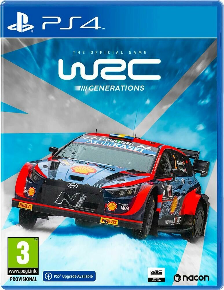 Игра WRC Generations для PS4 (Русские субтитры)