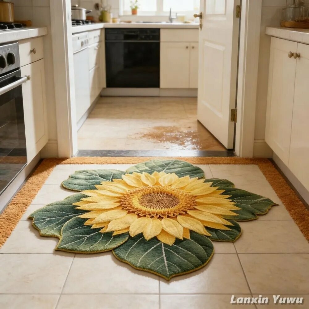 Ковер дорожка Художественная 3D-печать 60x60 см